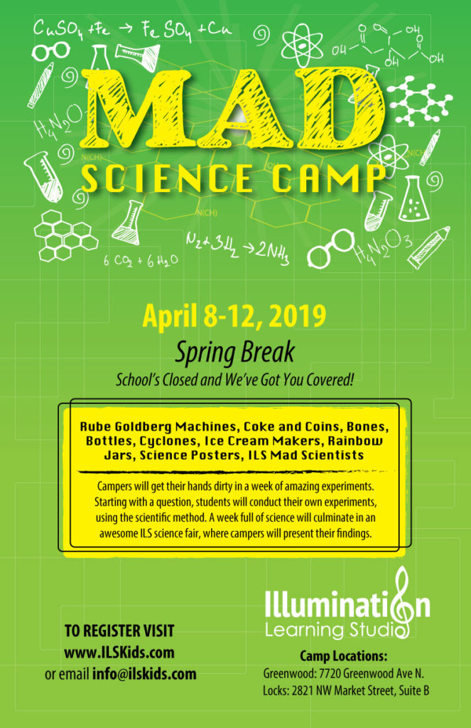 Mad Science Camp | Spring Break 2019 - Illumination Learning Studio