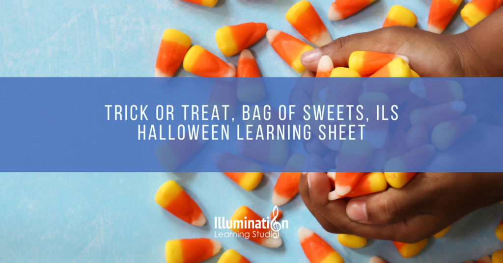 Trick or Treat, Bag of Sweets, ILS Halloween Learning Sheet ...